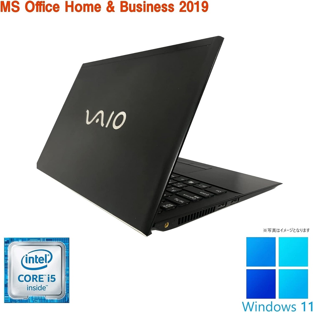 SONY ノートPC VJPB11C11N/13.3型フルHD/Win 11 Pro/MS Office H&B 2019/Core i5